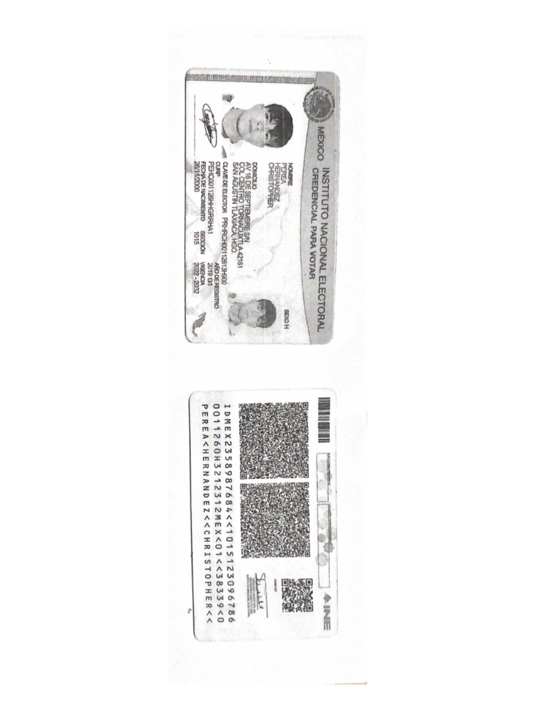 Credencial para Votar | PDF