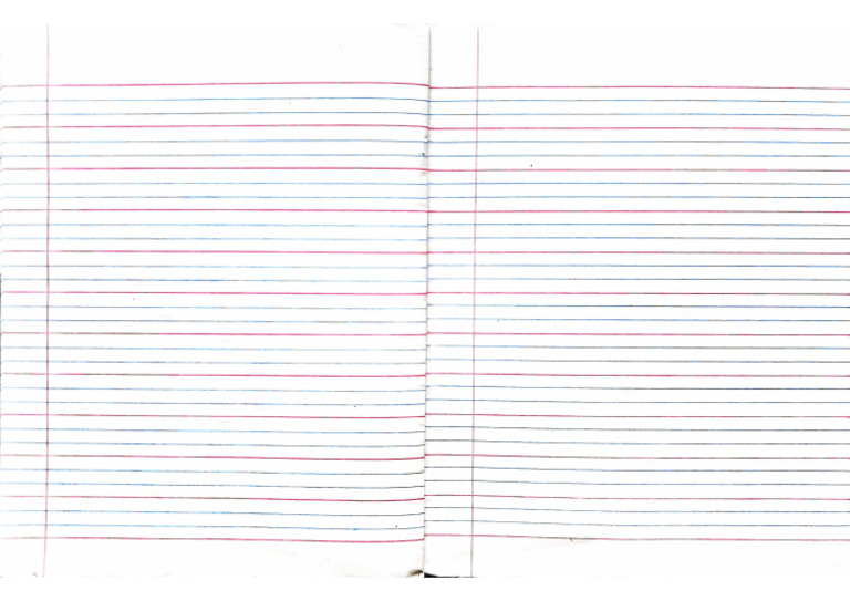 Year 1 Exercise Book Template | PDF