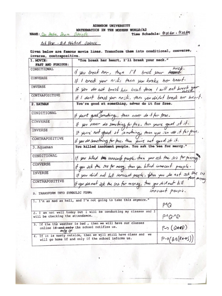 SP MMW Activity2 | PDF