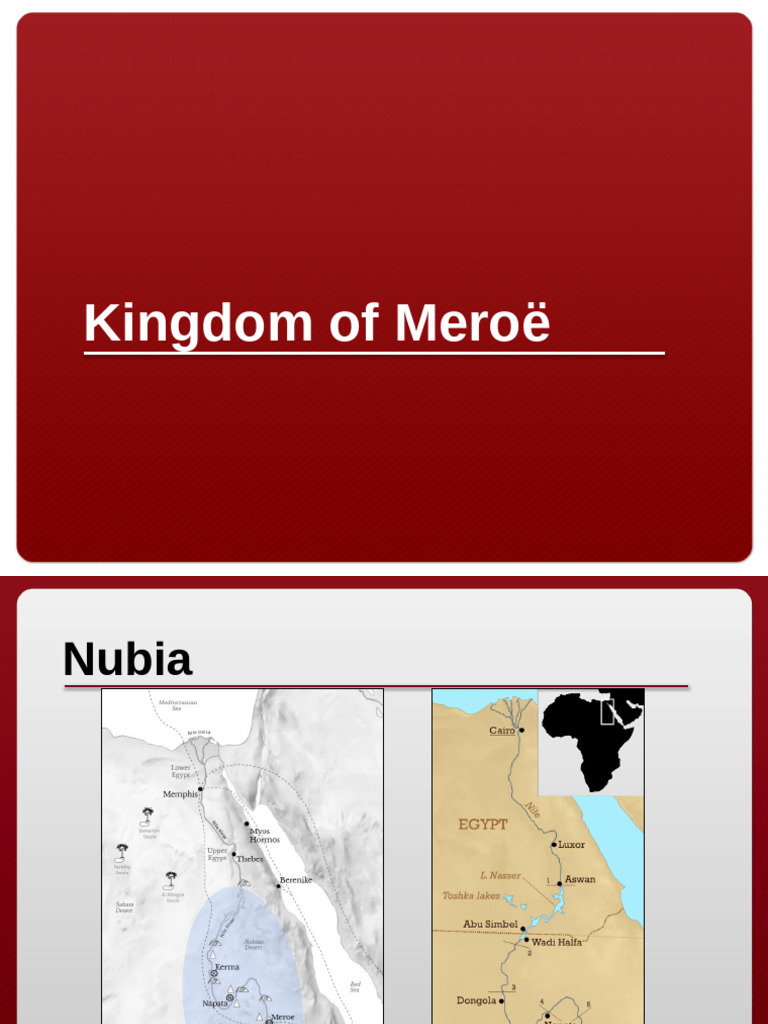 Kingdom of Meroe | PDF
