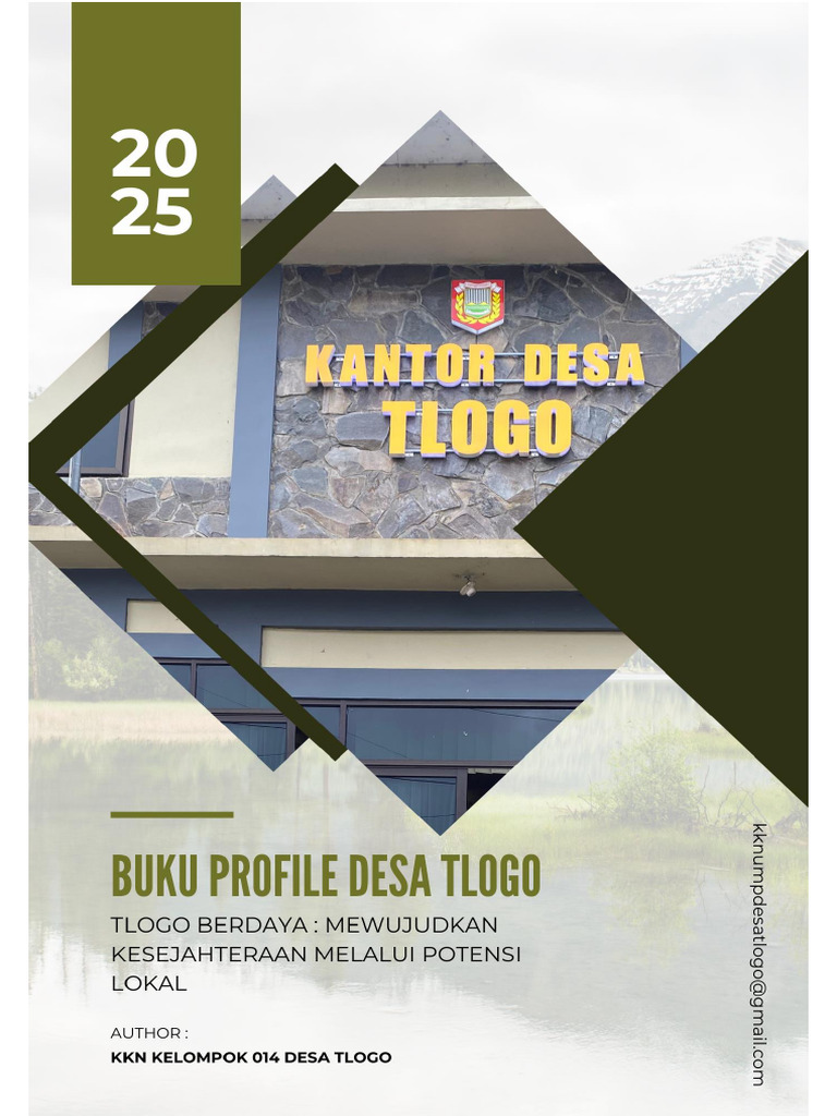014 - Tlogo Berdaya (BUKU PROFIL DESA) | PDF