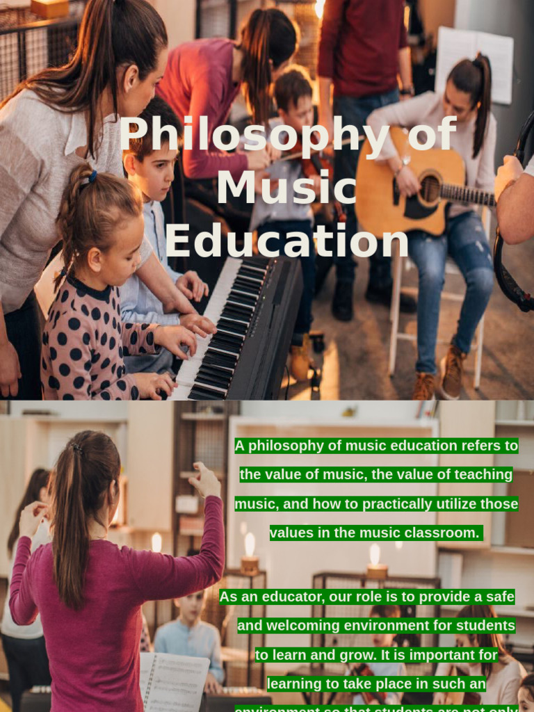 Philosophy of Music Education Approaches | PDF | Music Education ...