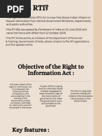 Rti Act 2025 | PDF