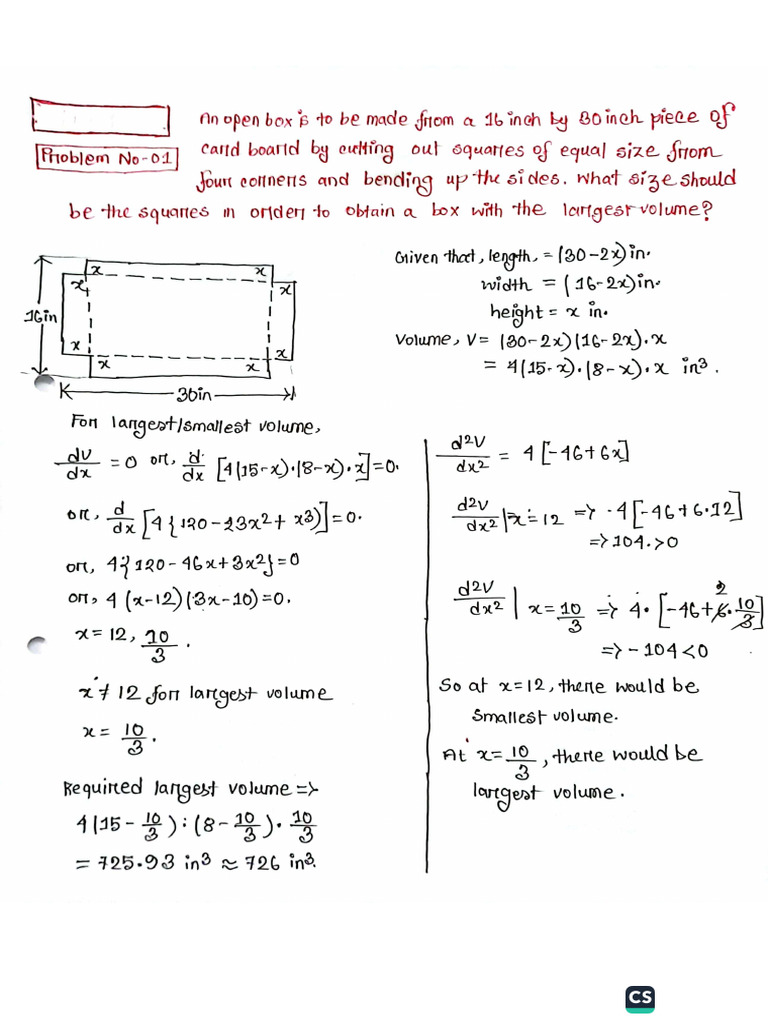Maxm minima application.(irfan) | PDF