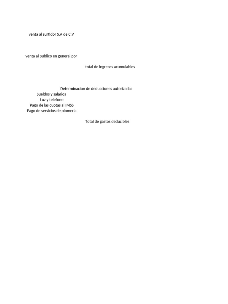 Apunte Chafa de Excel | PDF