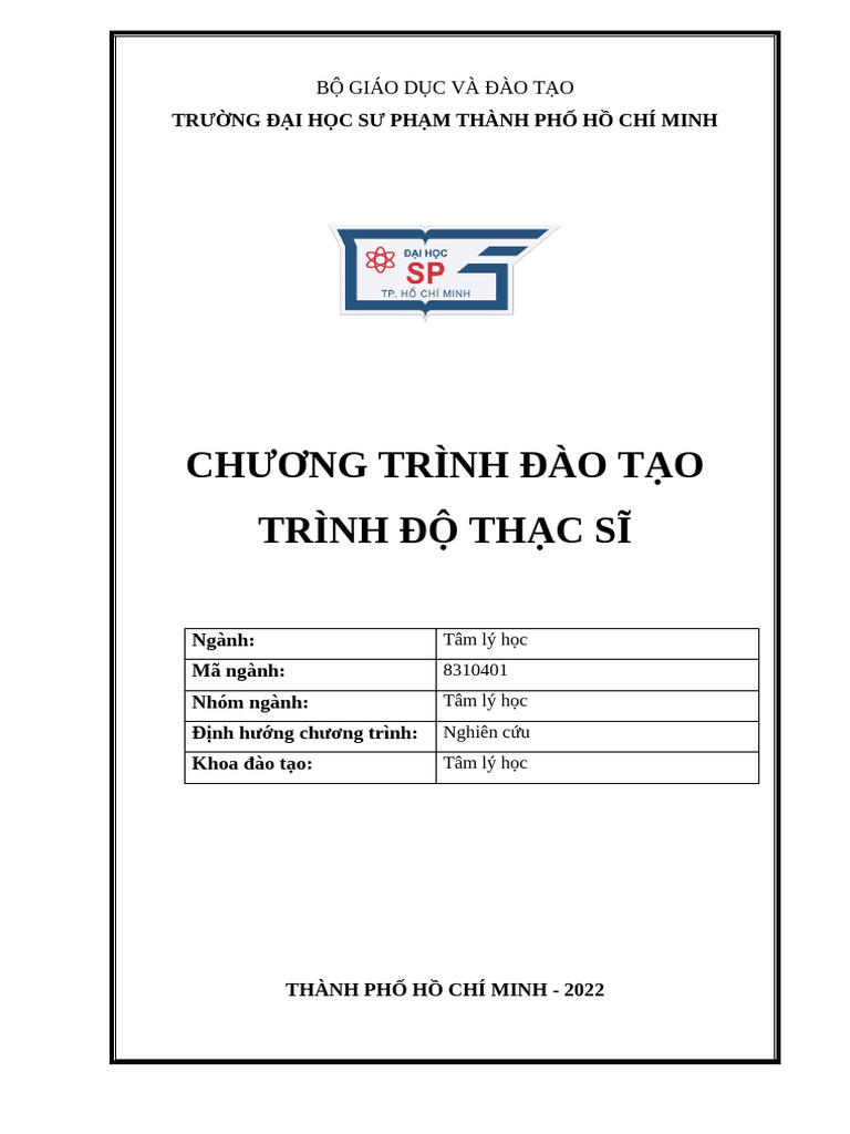 18.BMT - Tâm Lý Học | PDF