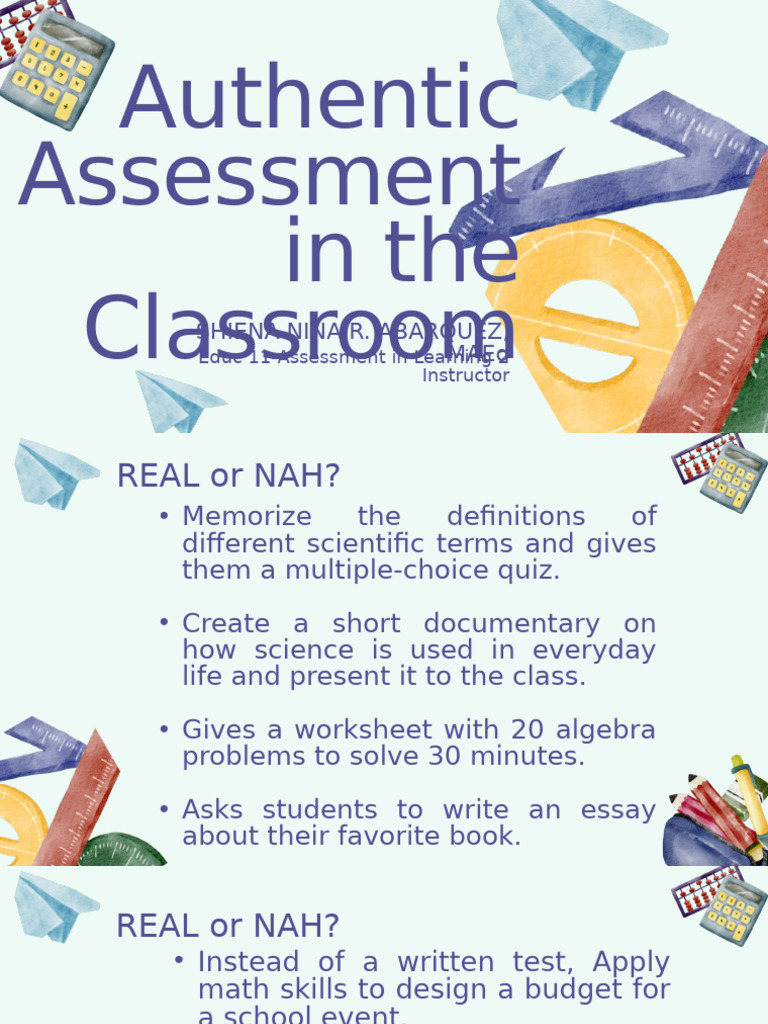 Educ 11 ASL 2 Unit 1 | PDF | Educational Assessment | Learning