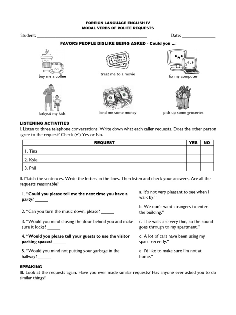 Polite Requests | PDF