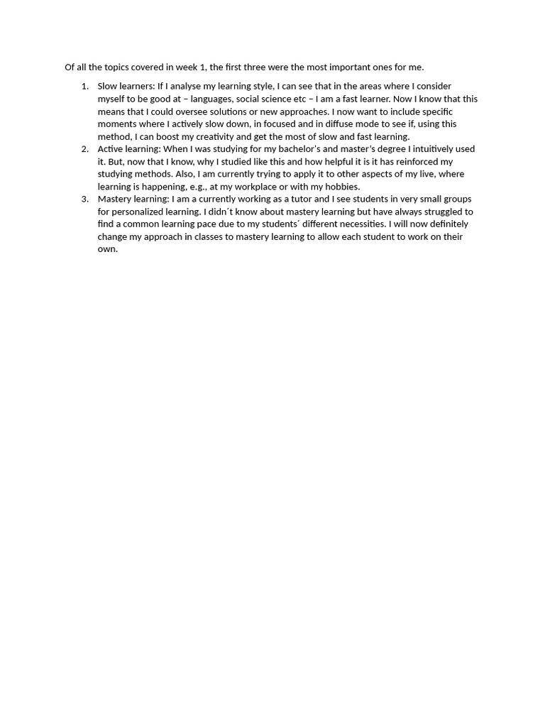 Honors Assignment Week 1 | PDF