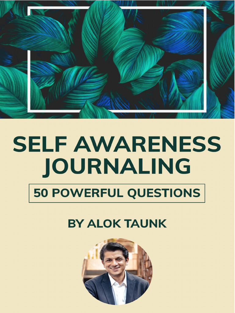 Self Awareness Journaling Deck Guide | PDF | Personal Development ...