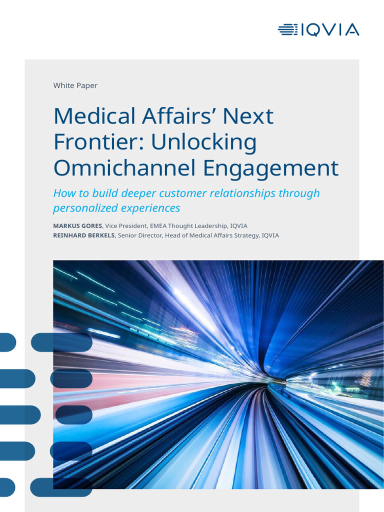 Iqvia Medical Affairs Next Frontier Unlocking Omnichannel Engagement ...