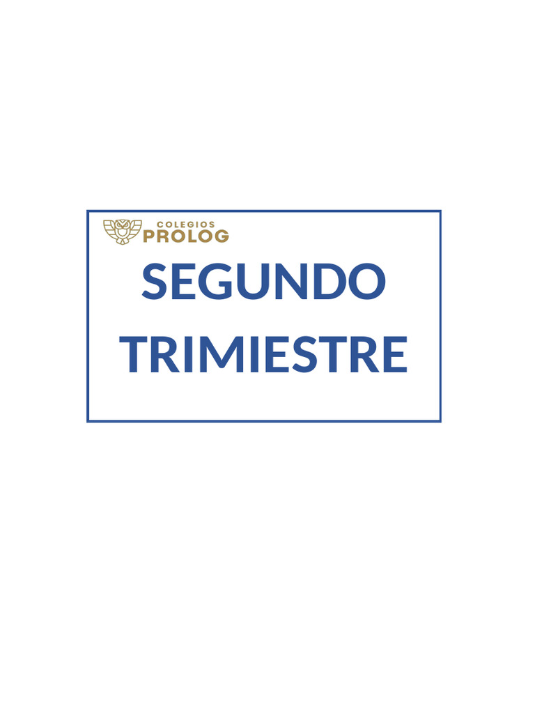 SEGUNDO TRIMESTRE | PDF