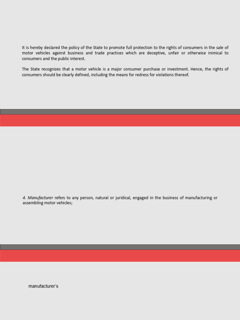 Consumer Protection- Lemon Law Rights | PDF | Truck | Mediation