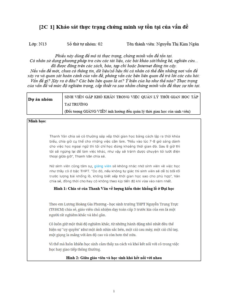 [2C-1] - Nguyễn Thị Kim Ngân - Nhóm 2 | PDF