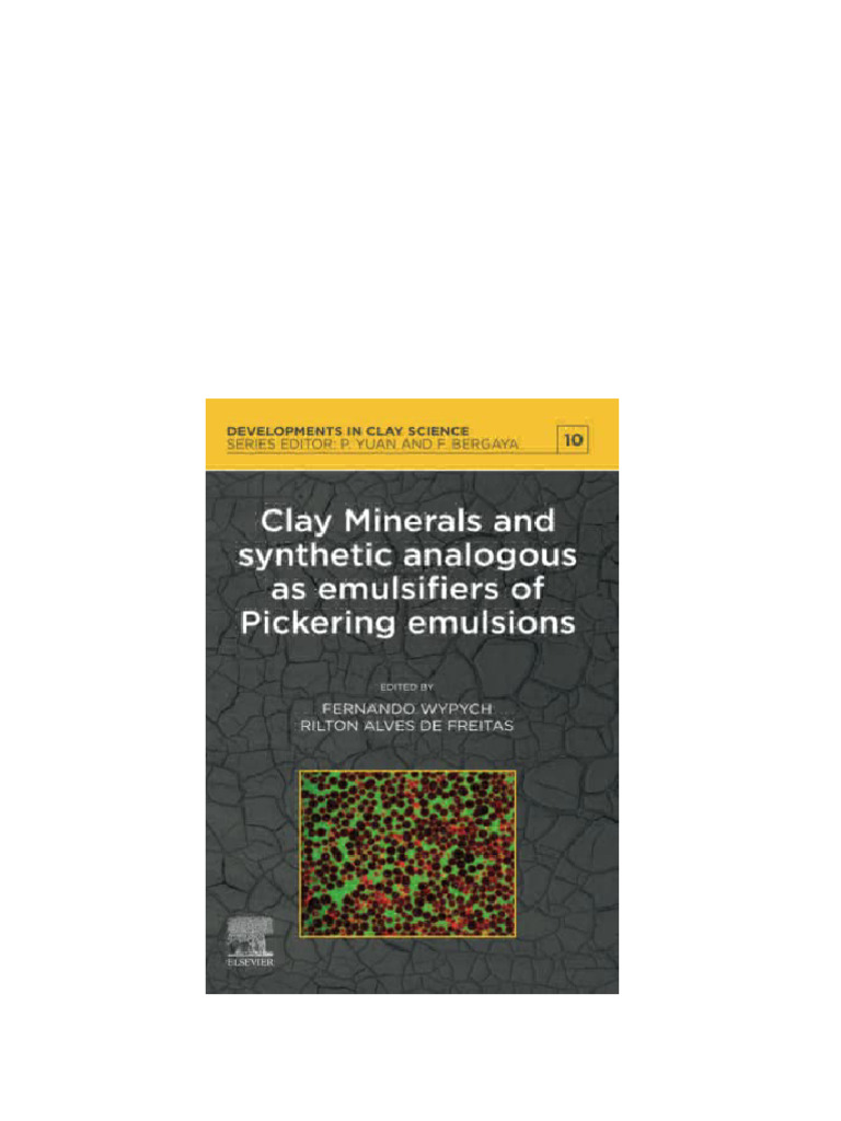 Clay Minerals and Synthetic Analogous As Emulsifiers of Pickering ...