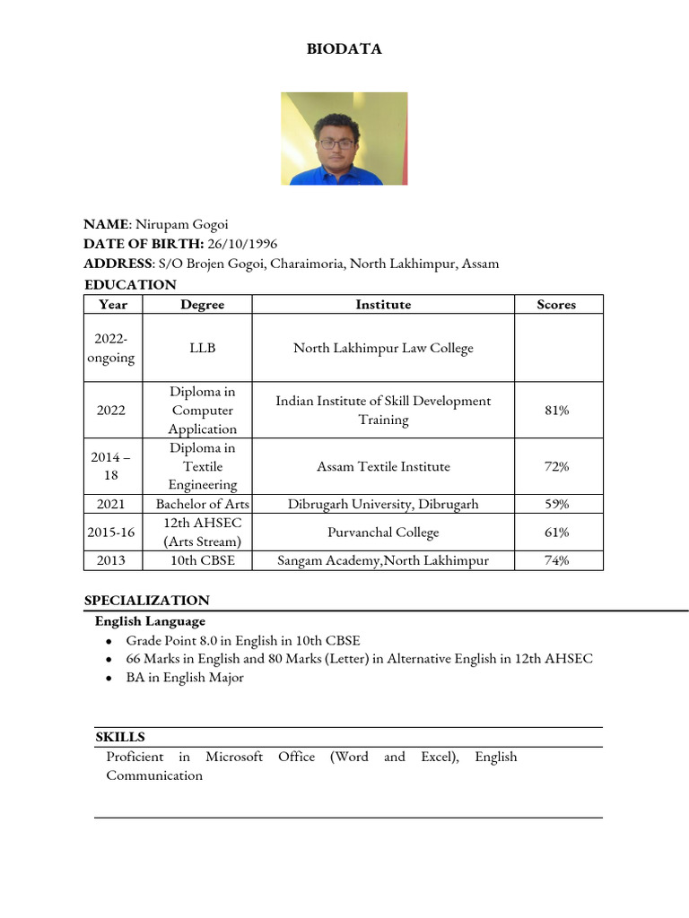 Nirupam Gogoi | PDF