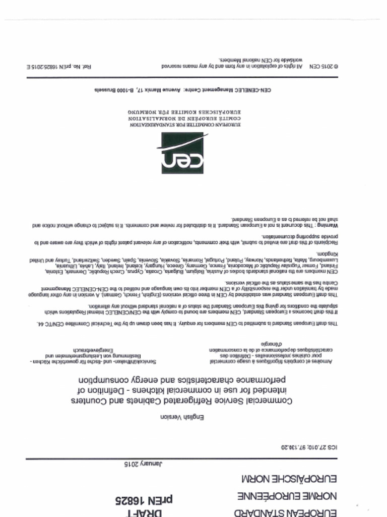 prEN 16825 | PDF