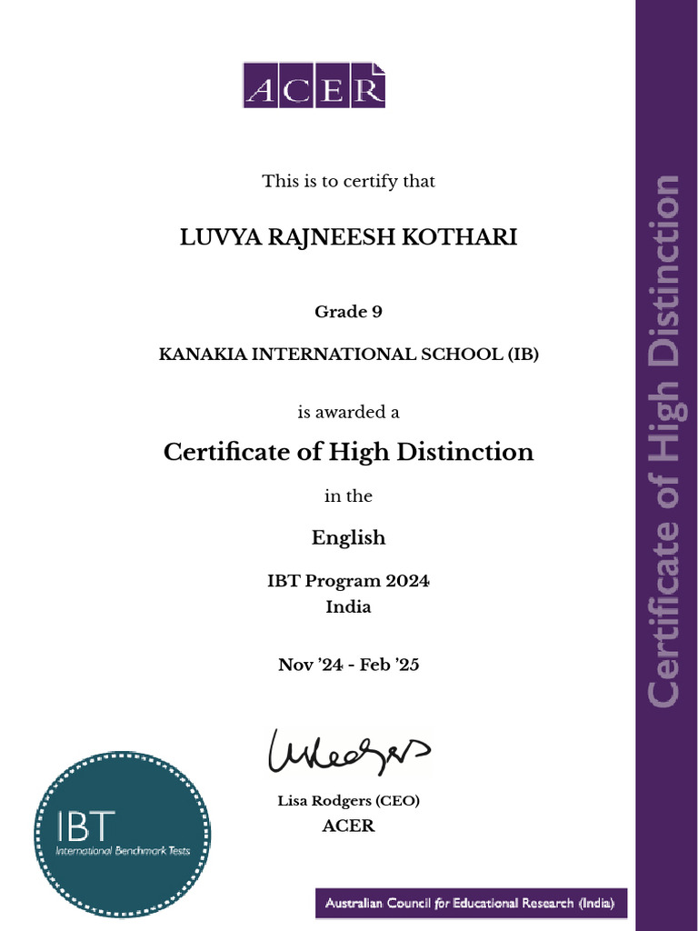 IBT2024-Student-Certificate | PDF