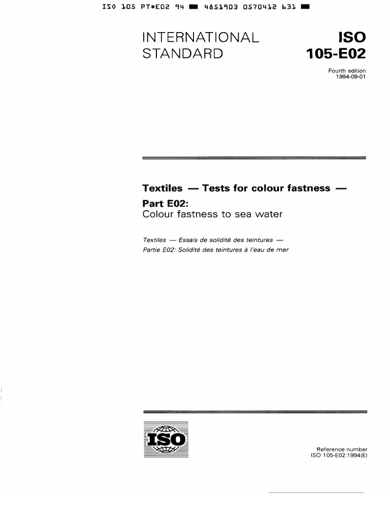 BZ Iso 105 E02. | PDF