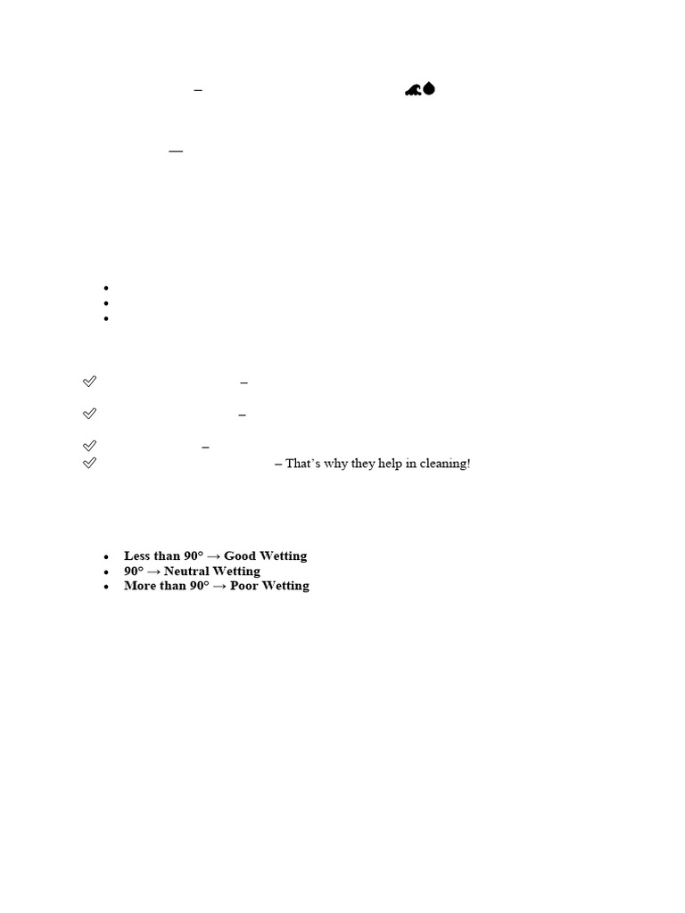 Understanding Surface Tension in Liquids | PDF