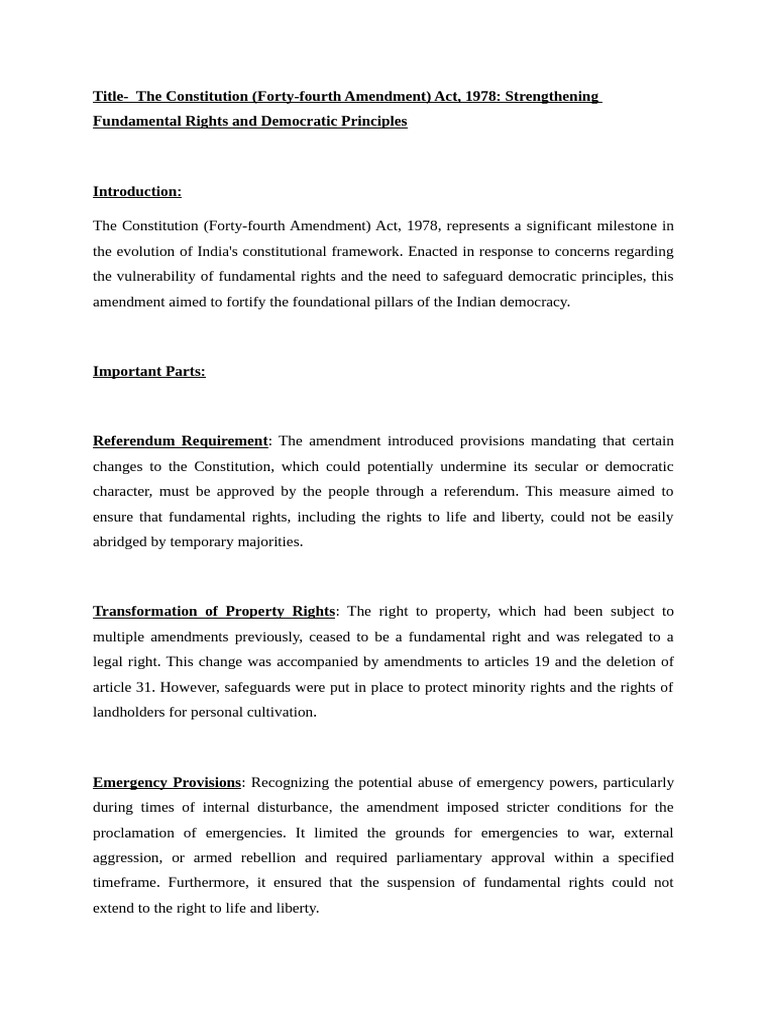 40th Consitutional Amendment - Schedule 3 Part III | PDF | Democracy ...