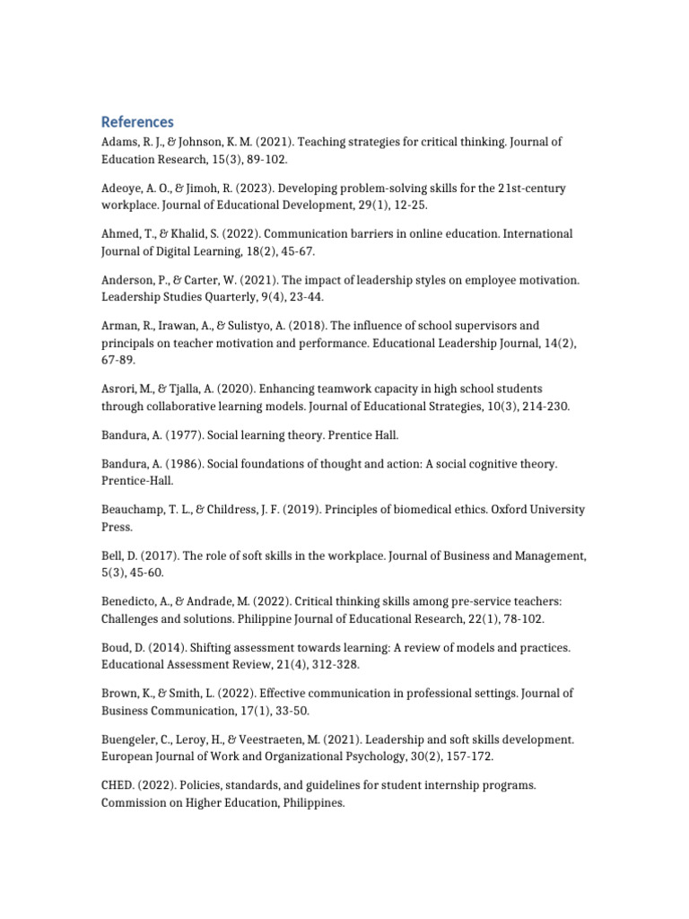 Final Thesis References 6pages Full | PDF | Social Psychology | Liberal ...