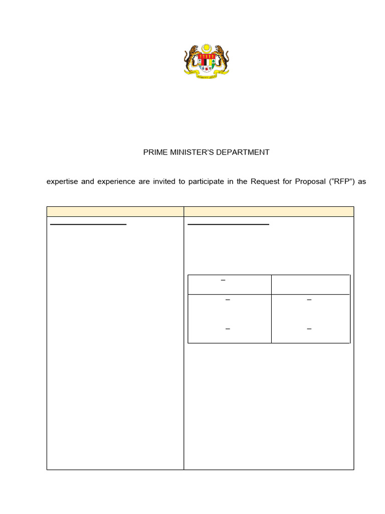 2 Iklan RFP E-Art Ver ENG | PDF | Joint Venture | Business