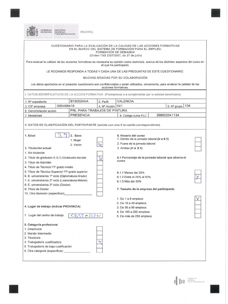 Ev. Acción Formativa | PDF