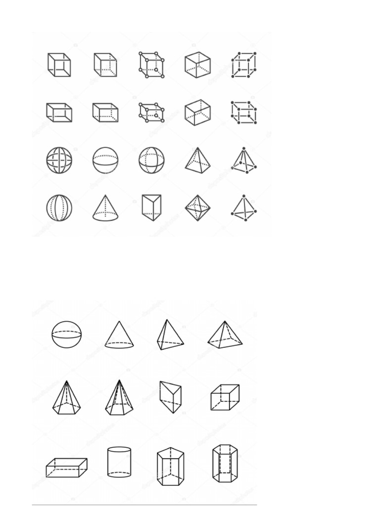 Alakok, Testek Rajzolása | PDF