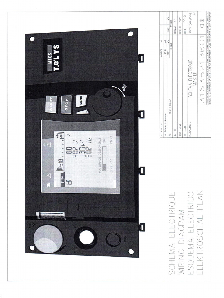 Схема Telys 2 | PDF