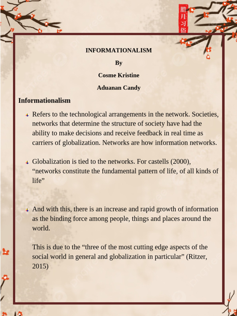 Informationalism | PDF