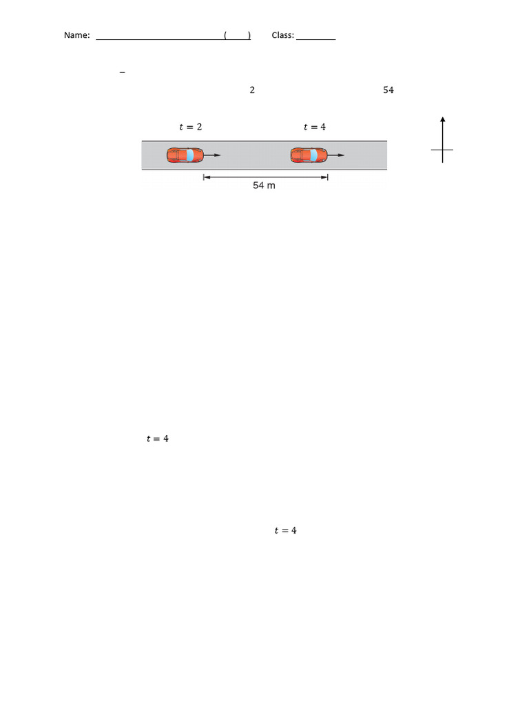 Speed, Velocity, and Acceleration Tutorial | PDF