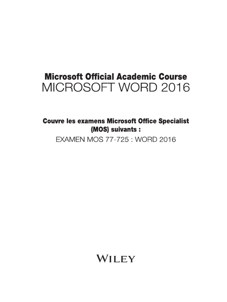 Theme1 MOAC 2016 | PDF