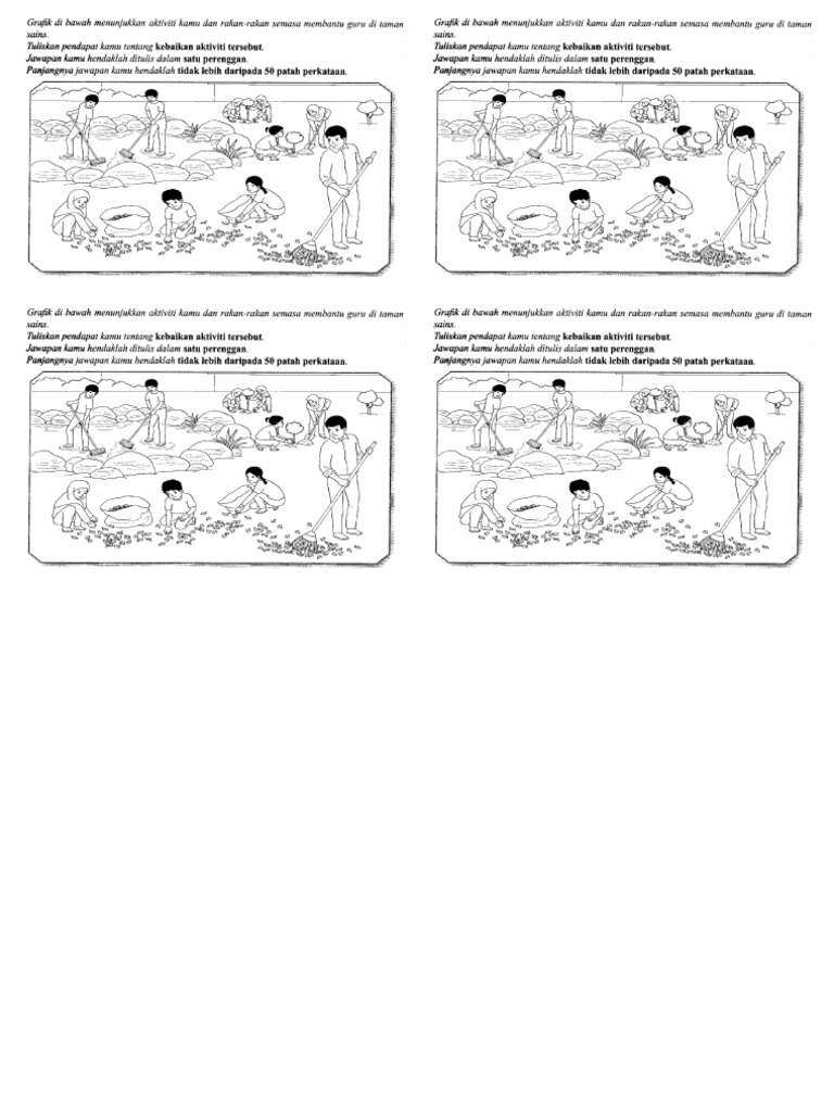 BM Tahun 6 - Gambar - Kebaikan Gotong-Ryg | PDF