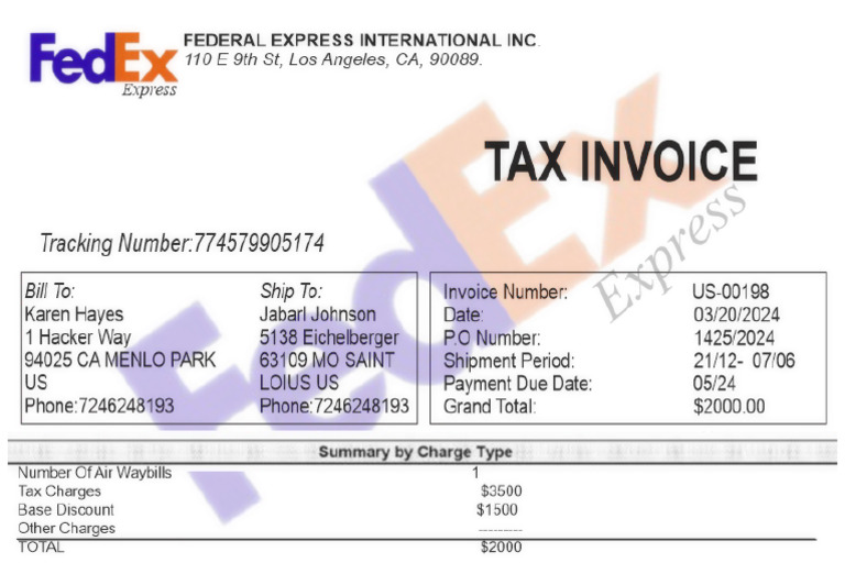Federal Express International Inc. | PDF