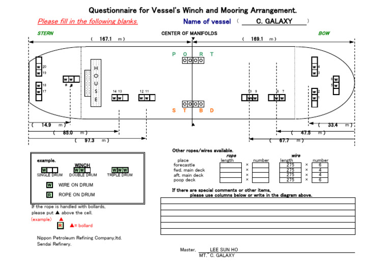 MINA SAUD Port Mooring Questt | PDF | Ships | Water Transport