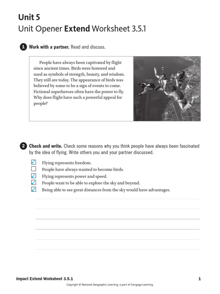owi_l03_u05_ak_worksheet | PDF | Flight | Wright Brothers