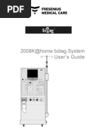 2008T Hemodialysis Machine Bi Ag® System Operator's Instructions | PDF ...