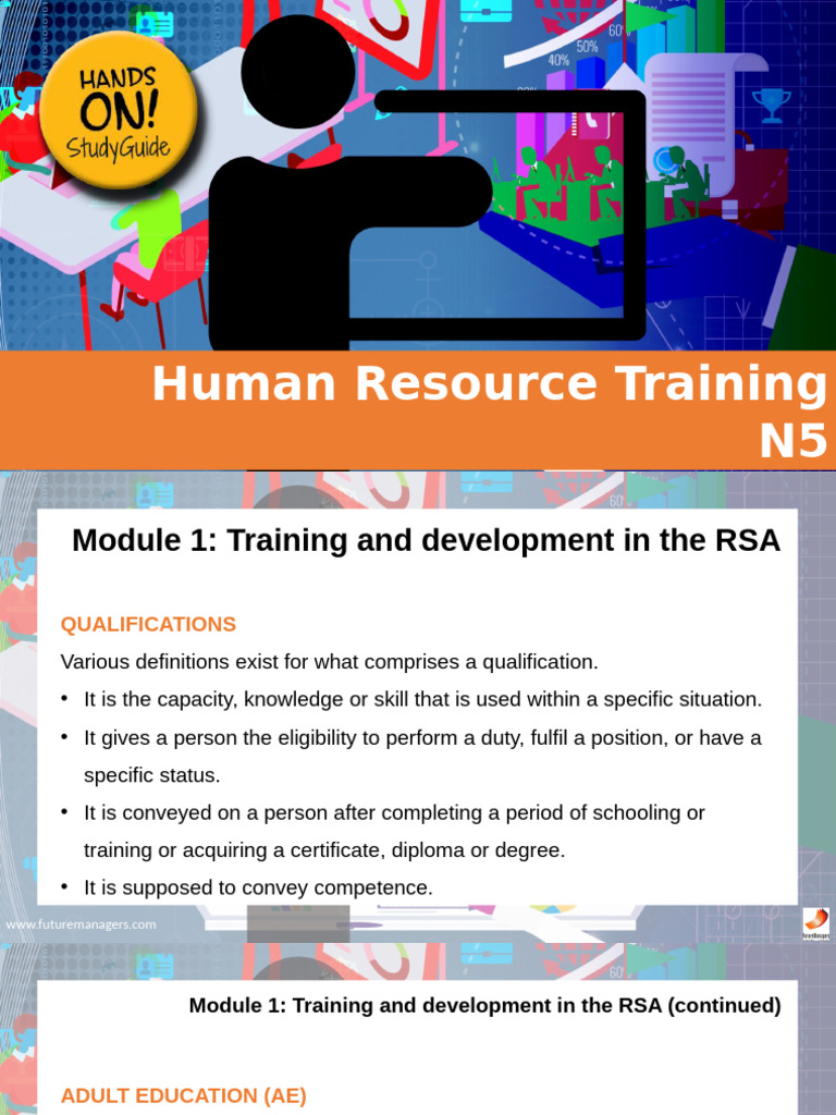 N5 Human Resource Training Overview | PDF | Labour Economics | Employment