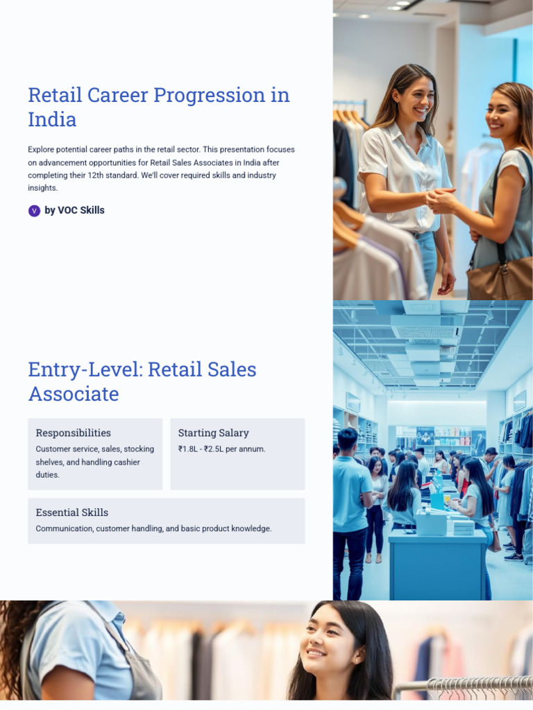 Retail Career Progression in India | PDF | Retail | Business