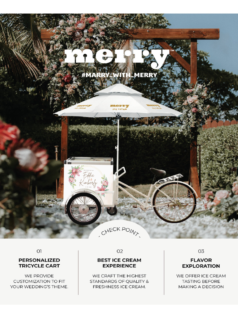 2025 Merry Wedding Event Rate Card | PDF