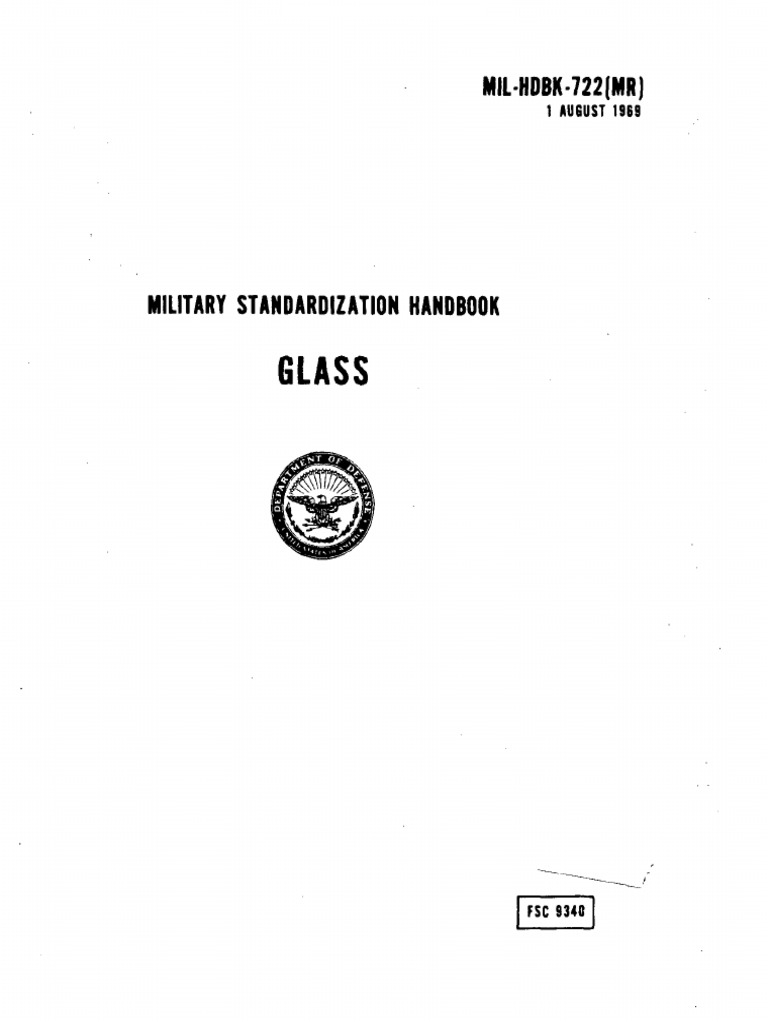 Mil HDBK 722 | PDF