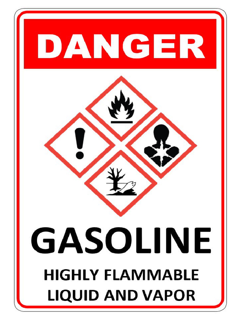 Gasoline Label | PDF