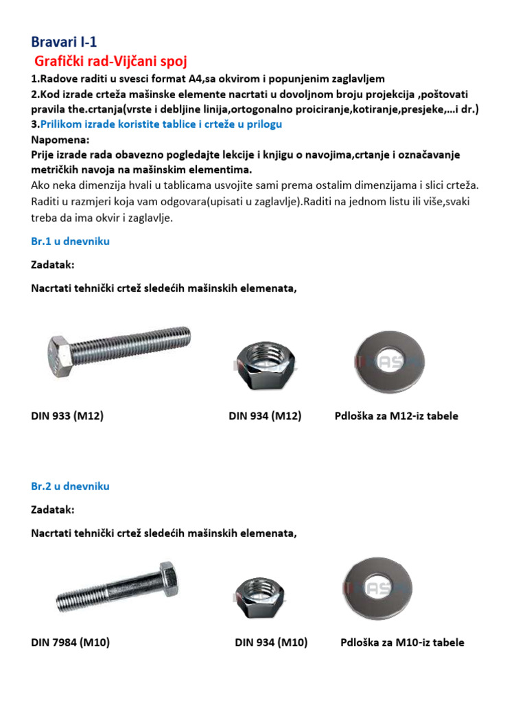 Graf.rad-I-1-Vijci. | PDF