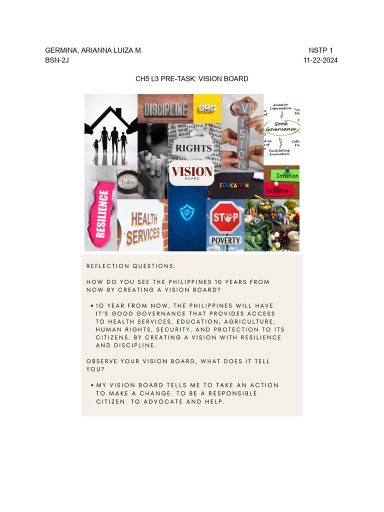 Vision Board | PDF