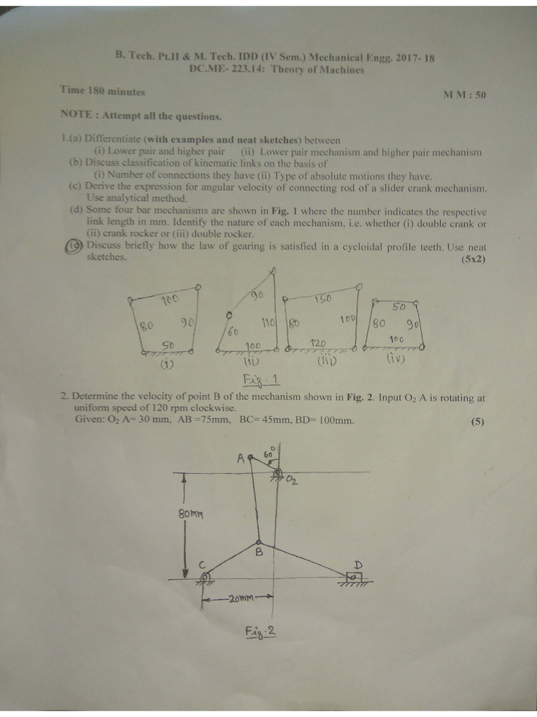 Sem 4 End Sem Papers | PDF
