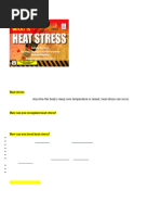 Heat Stress Flag Initiatives & Awareness (PPT) - 2022 | PDF