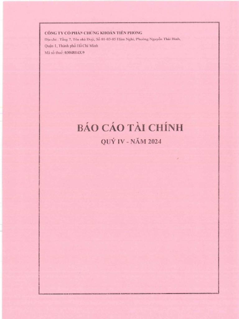 A. BCTC Q4 2024 V | PDF