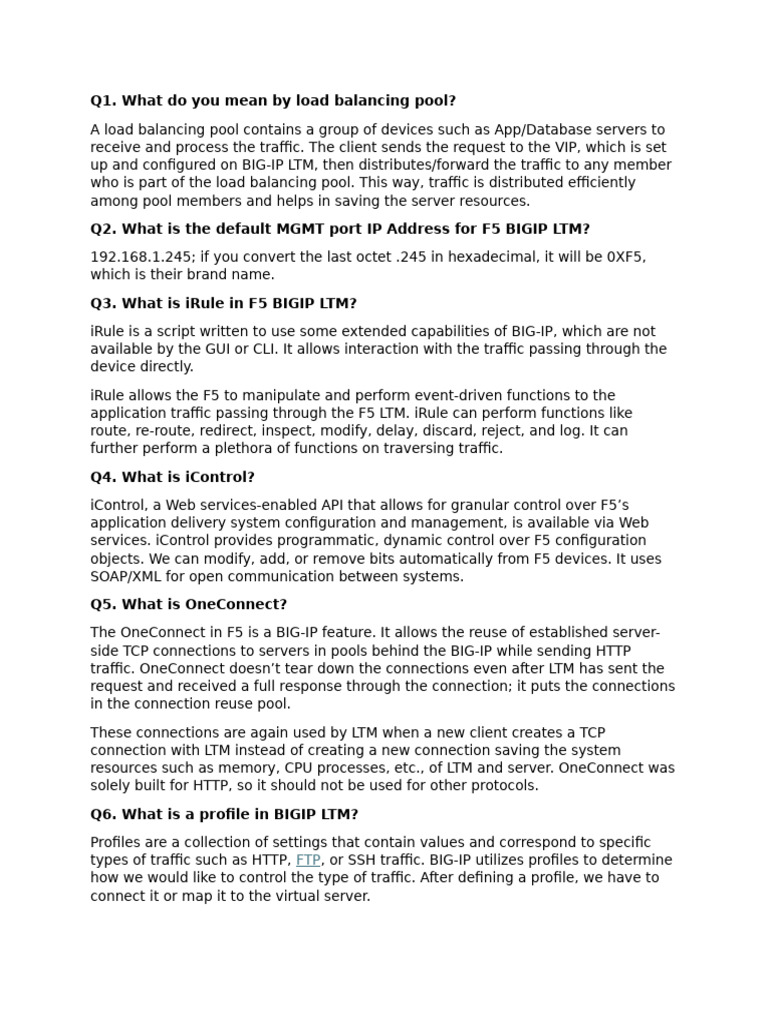 Load Balancer Questionaire | PDF | Load Balancing (Computing) | Http Cookie