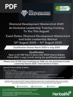 India Extravaganza 2025 - HPL Reception Updated Flyer | PDF